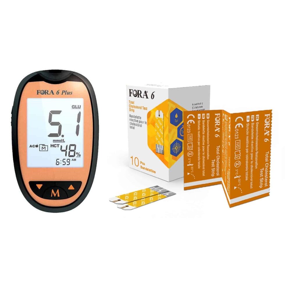 FORA 6 Plus Cholesterol Starter Pack